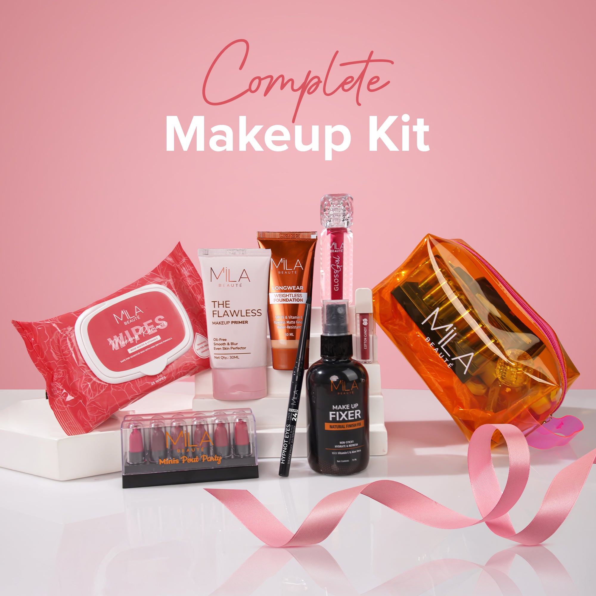 Mila Beauté Full Face Makeup Kit – All-in-One Glam