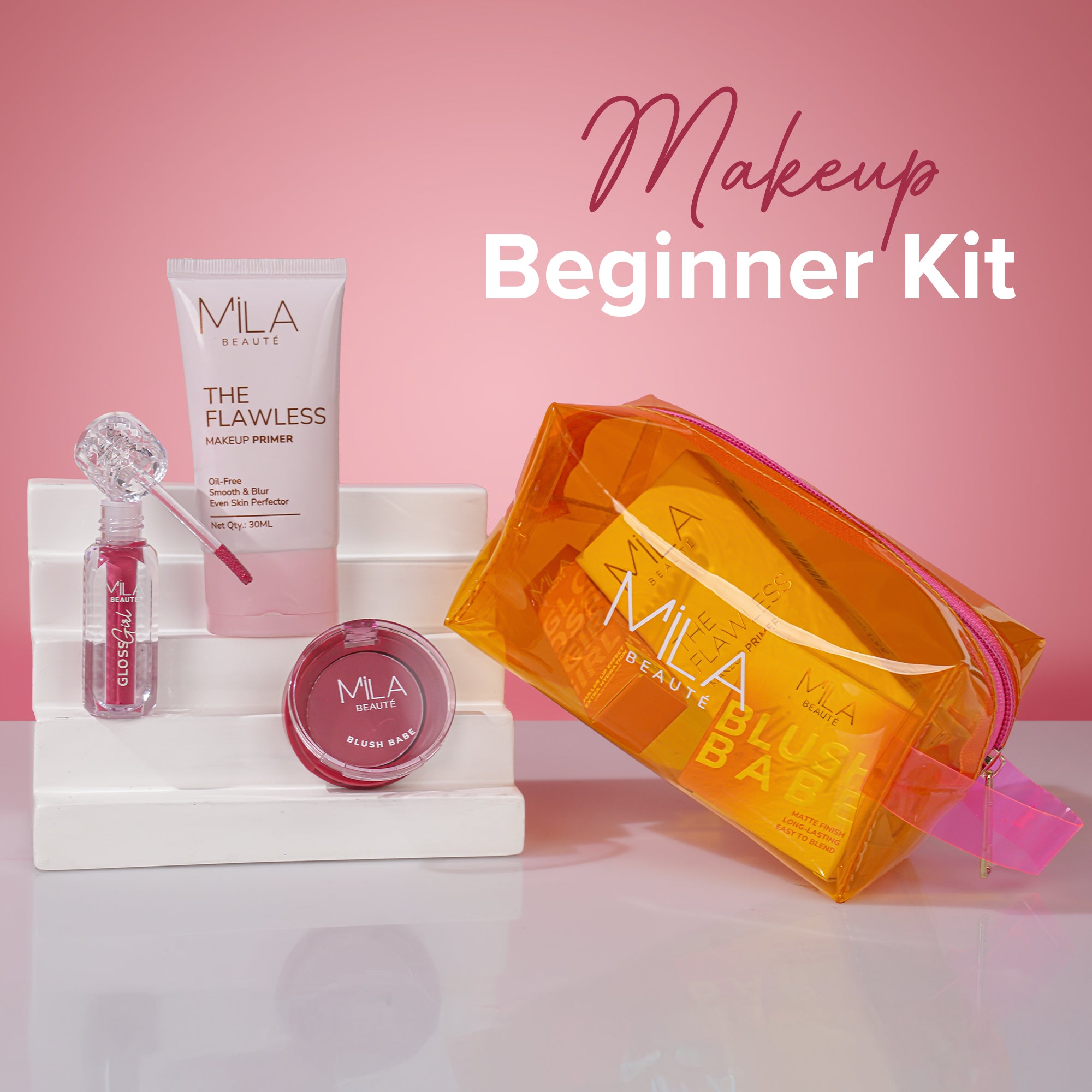 Mila Beauté Beginner Makeup Kit – All-in-One Glam