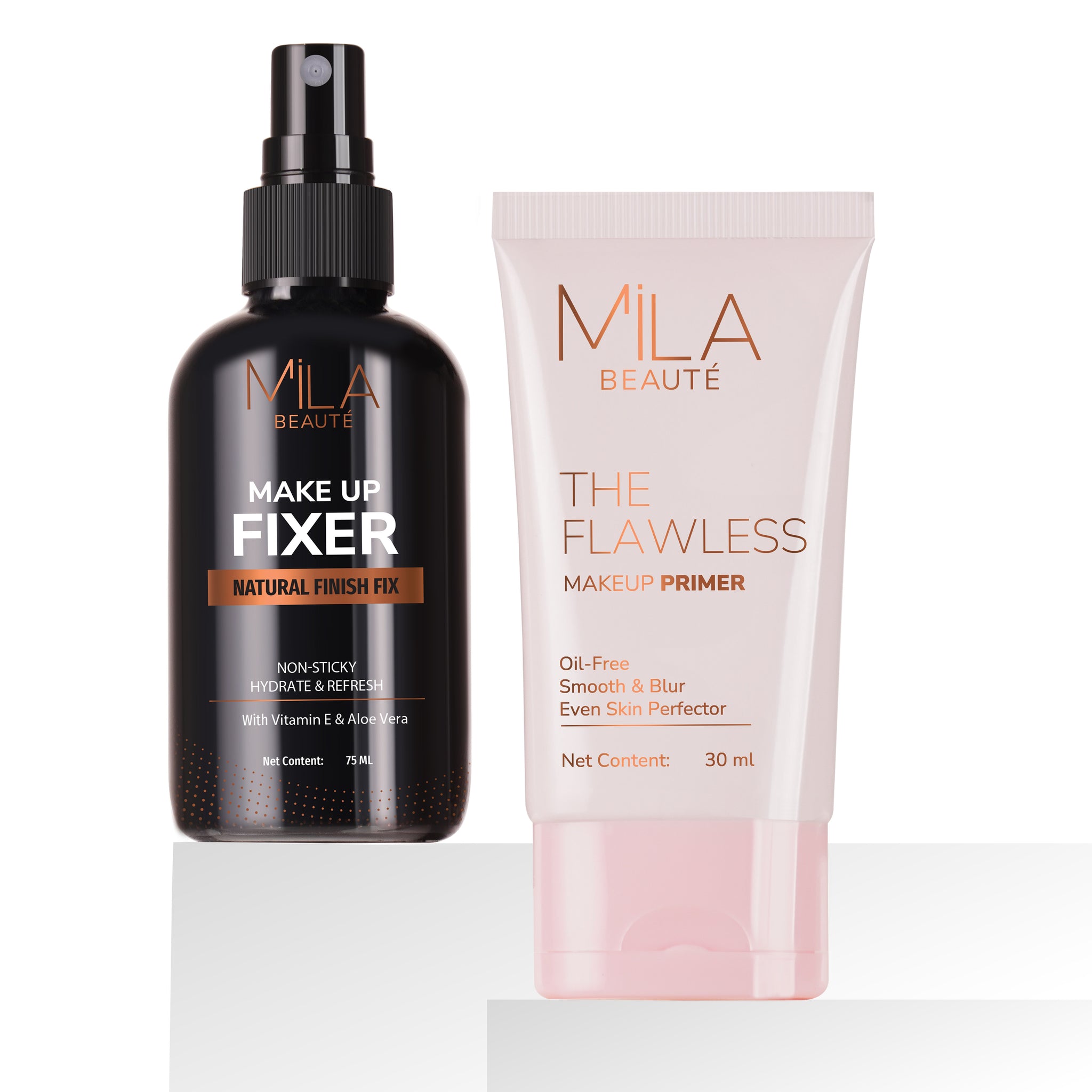 Mila Beauté Makeup Primer & Fixer Combo - Shop Online